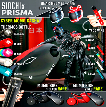 Second Life Marketplace - 1. SINCHIxPRISMA - MOMO BIKE [BLACK] RARE